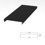 250BRPF - 1" Pocket Filler - Architectural Glass and Metal