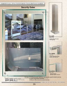 Custom Glass Security Gates with Maximum Security and Durability.