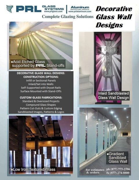 Decorative Glass Wall Designs. Interior Décor in Endless Customizations