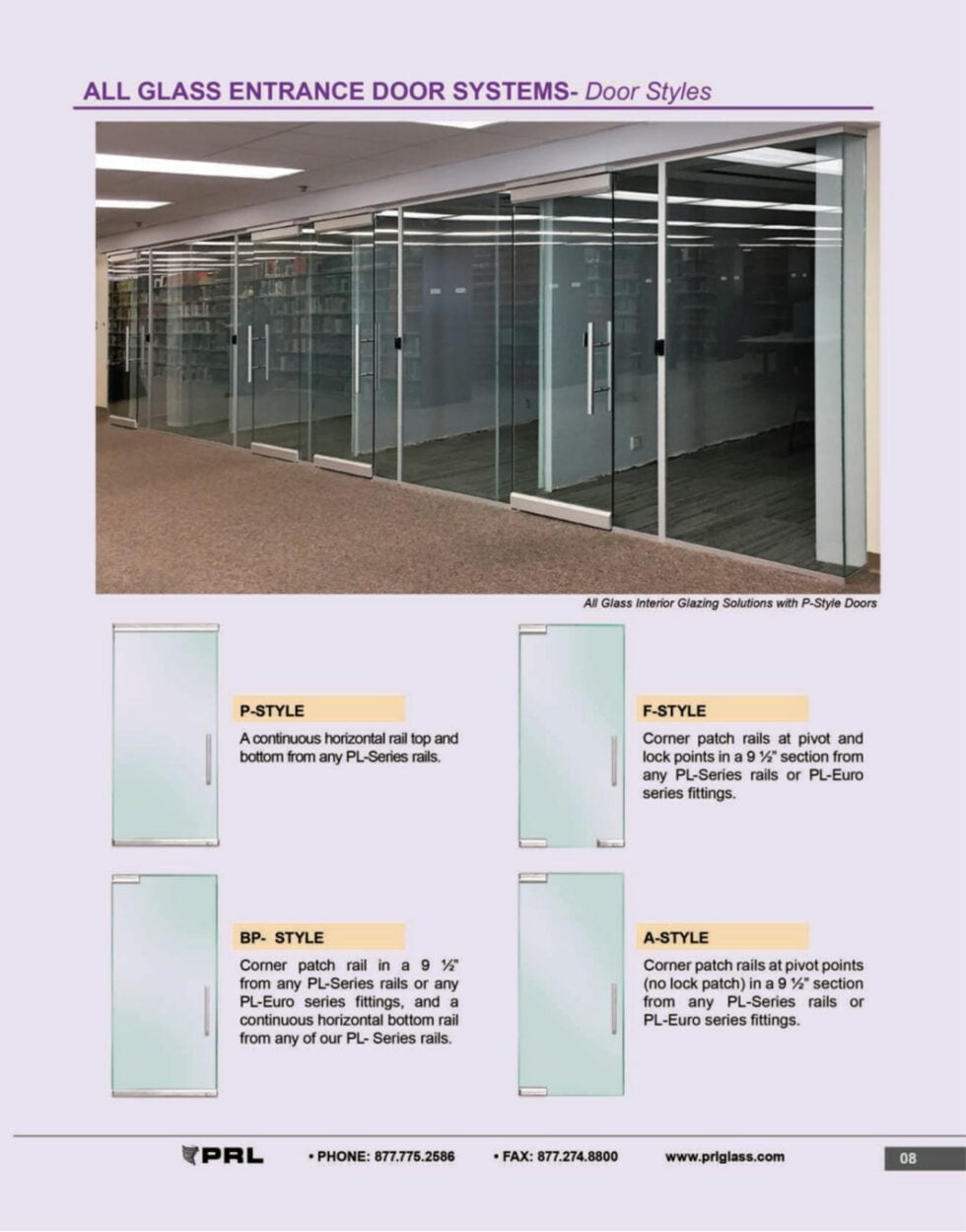 Panic Doors & Glass Types