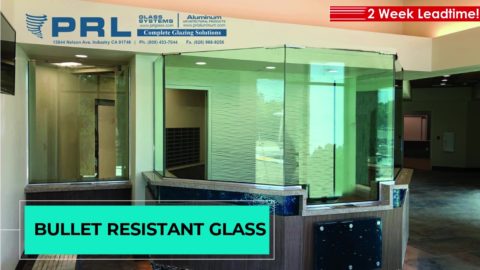 Bullet Resistant Glass. 1-8 Interlayer Threat Levels
