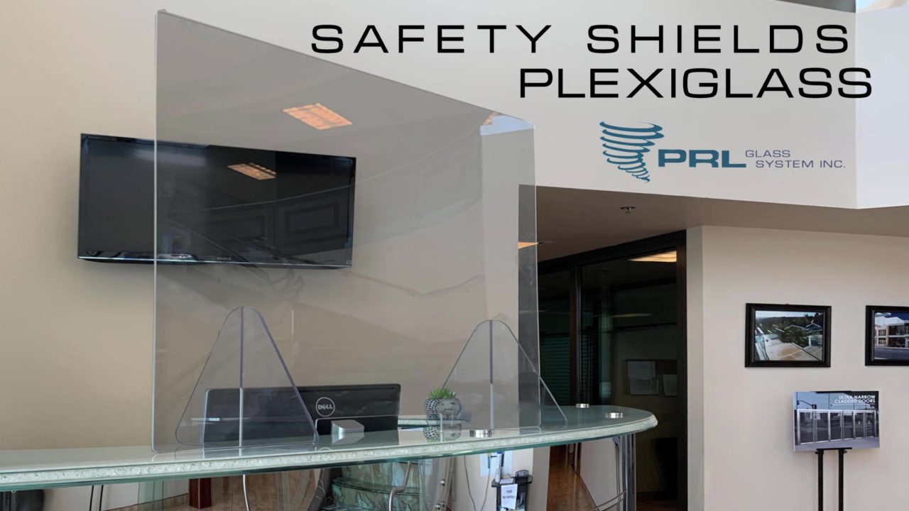 Protective Glass Shields & Plexiglass Barriers for essential businesses